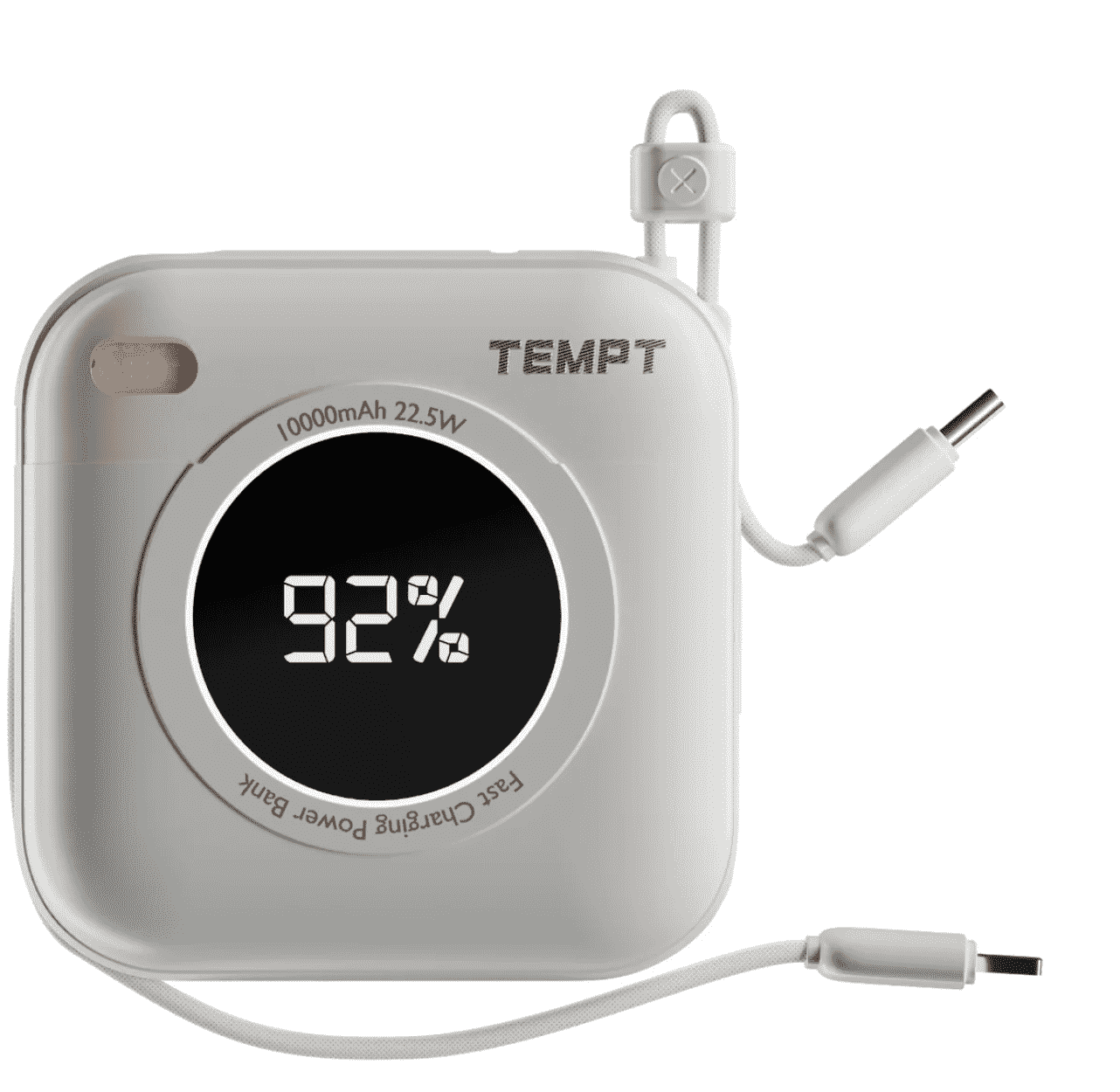 TEMPT 10000 mAh Wired & Wireless Power Bank with MagSafe: Compact Yet ...