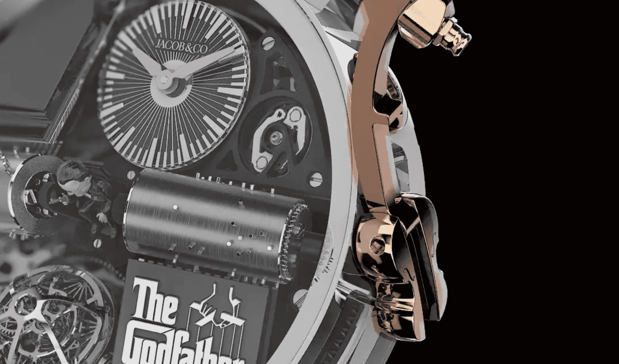 Jacob & Co. Opera Godfather Musical Watch Rose Gold OP110.40.AG.A - A ...